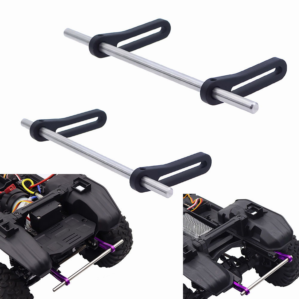 Metal Adjustable Front Rear Modular Bumper Bull Bars for 1/10 RC ...