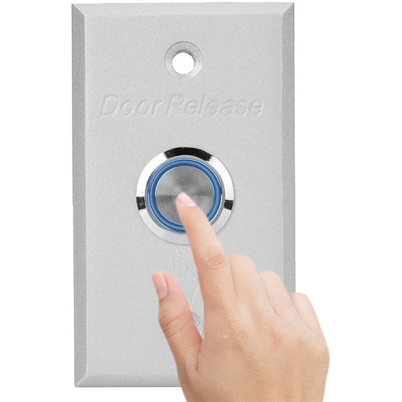 Door Access Control System Stainless Electric Steel Door Exit Button Door Push Release Button ...