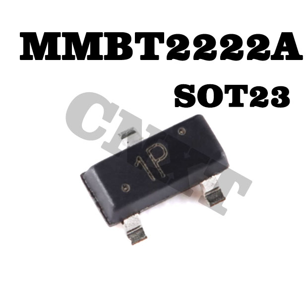100pcs MMBT2222A 2N2222 1P SOT-23 NPN Transistor 40V 0.6A Patch Triode ...