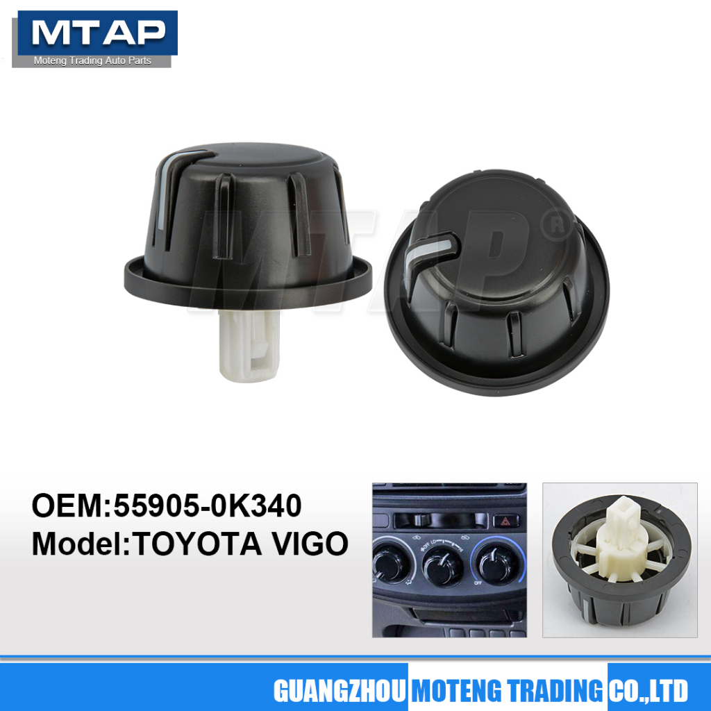 Air Cond Switch Knob For Hilux Vigo 2012-2016 Knob Heater control Panel ...