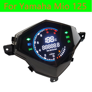New digital speedometer odometer LED meter for Yamaha Mio125 MIO i125 ...