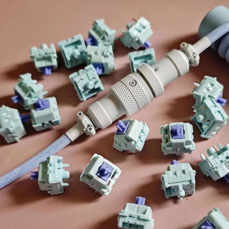 Mechanical Keyboard Switch Z1 Switch [90pcs] 5-pin Linear Switch Lubed ...
