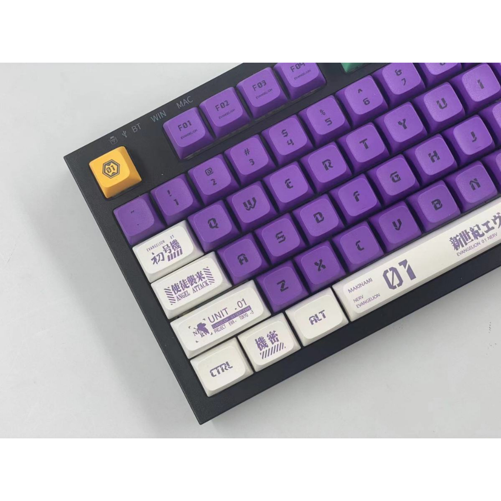 EVA Keycaps PBT Dye-sub XDA Profile Keycaps Custom mechanical keyboard ...