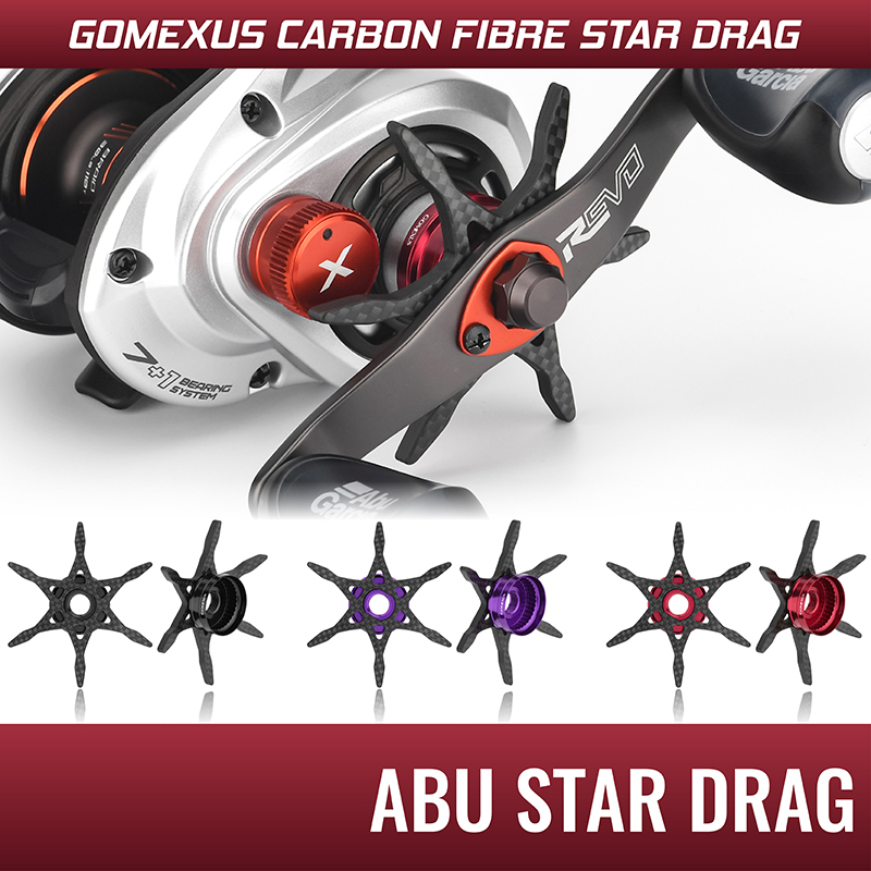 Gomexus Carbon Star Drag For Abu Garcia Pro Max Beast Black Max Revo ...