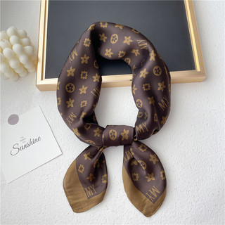 70*70cm Fashion Handkerchief Neck Scarf For Women Small Shawl Silk ...