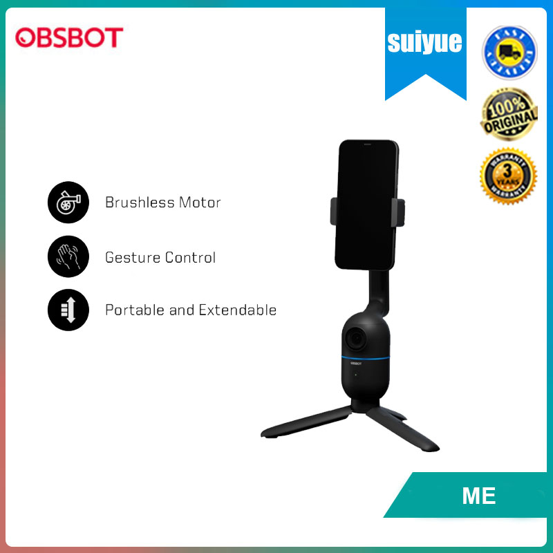 Obsbot ME AI-Powered Selfie Phone Mount Auto Tracking Smartphone Gimbal ...