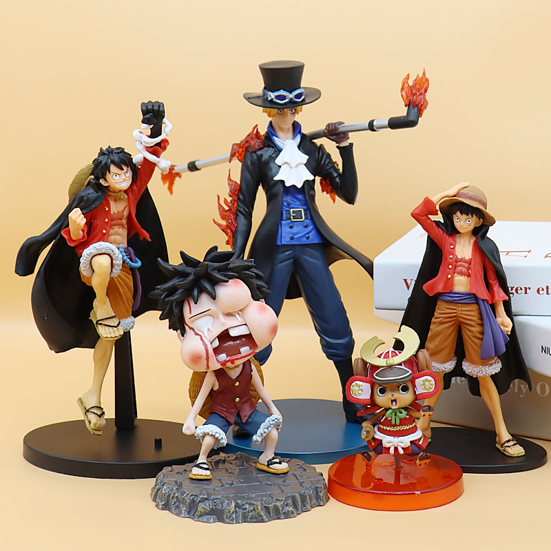 26Style 9-24cm One Piece Anime Figure Monkey D Luffy Roronoa Zoro ...