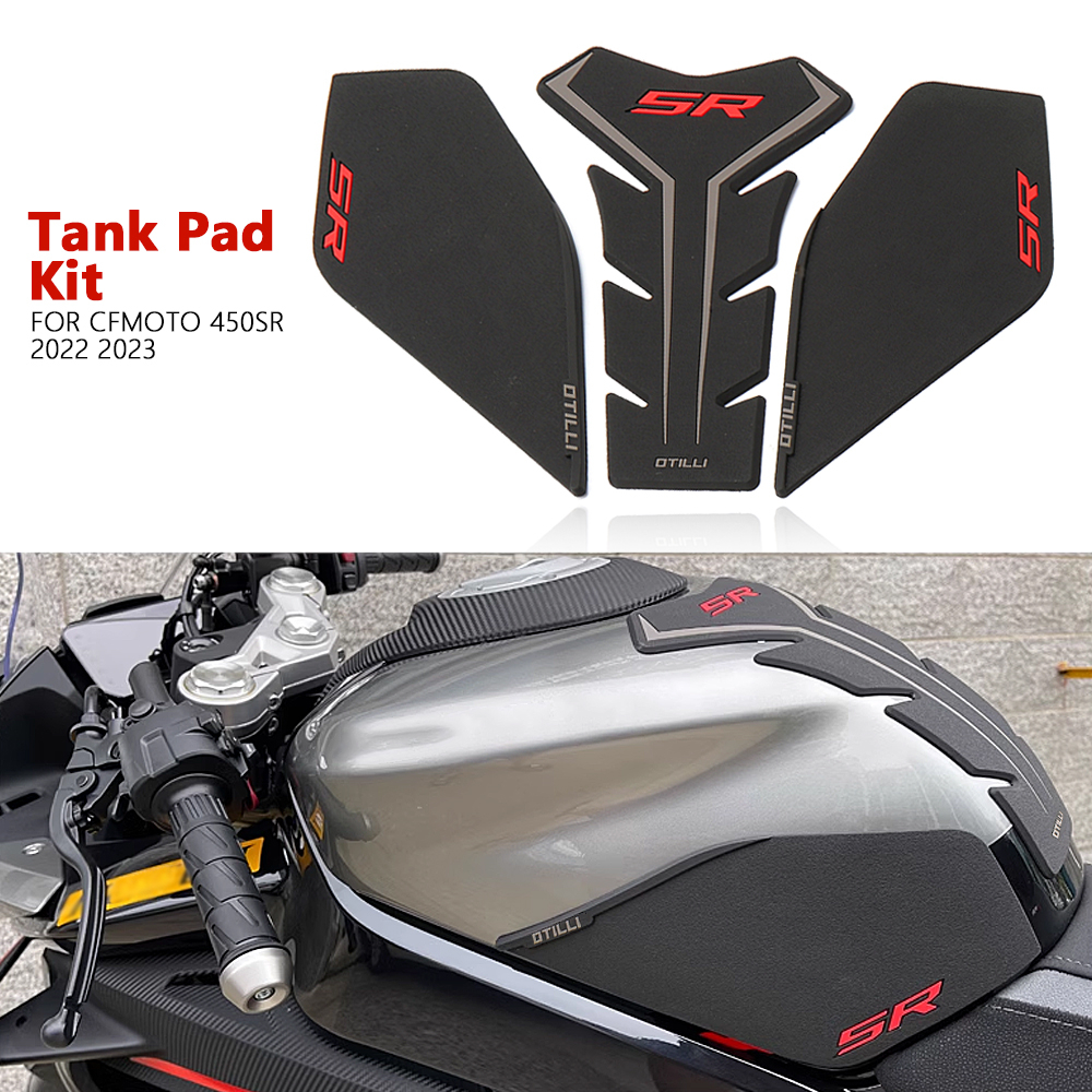 Motorcycle Accessories Frosted Sticker Decal Kit Fuel Tank Pad