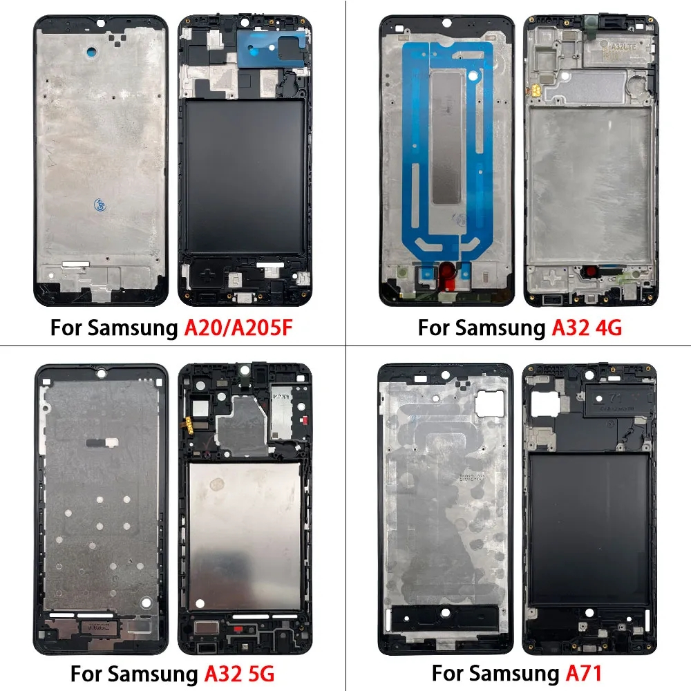 Housing LCD Frame For Samsung A02S A20 A71 A03 Core A32 4G 5G Front ...