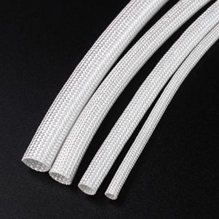 1mm~12mm Braided Soft Fiberglass Sleeving Wire Protect Tube Resistance ...