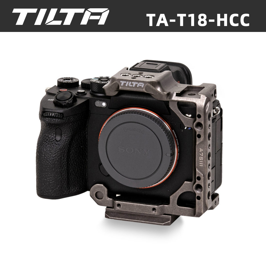 Tilta TA-T18-HCC Camera Rig for Sony A7sIII Half Cage Tactical Gray ...