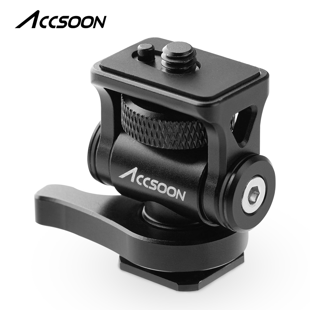 ACCSOON Cold Shoe Adapter for Tabletop Shooting DSLR Camera Monitor ...