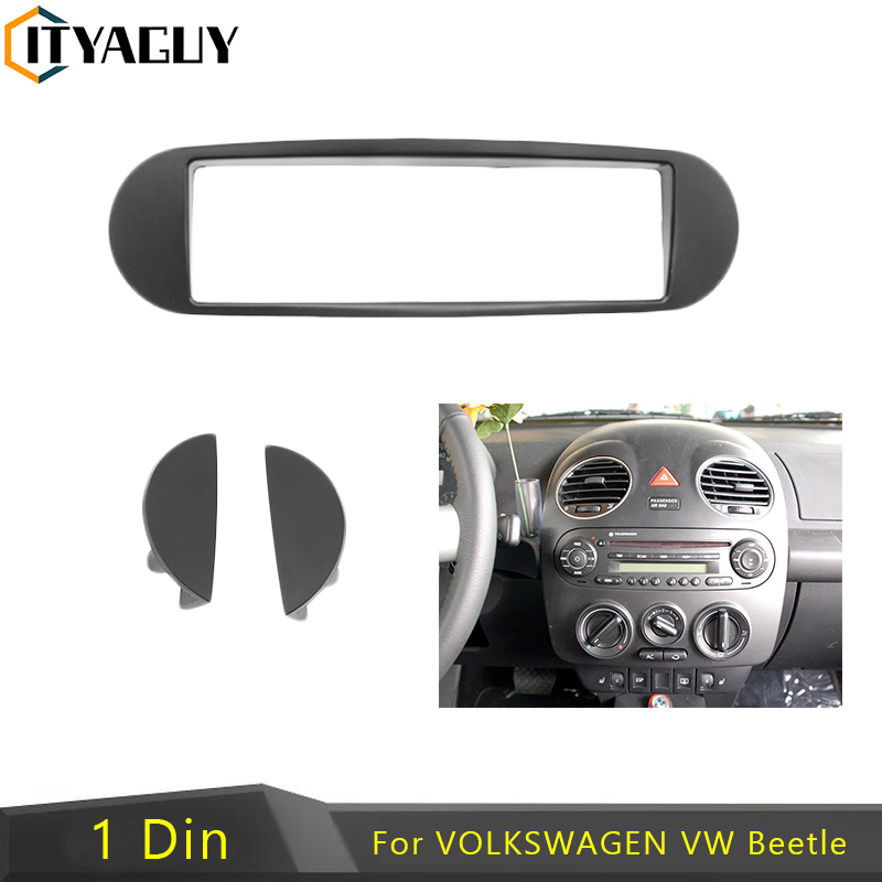 1 Din Car Radio Panel For VOLKSWAGEN VW Beetle DVD Stereo Fascia Dash ...