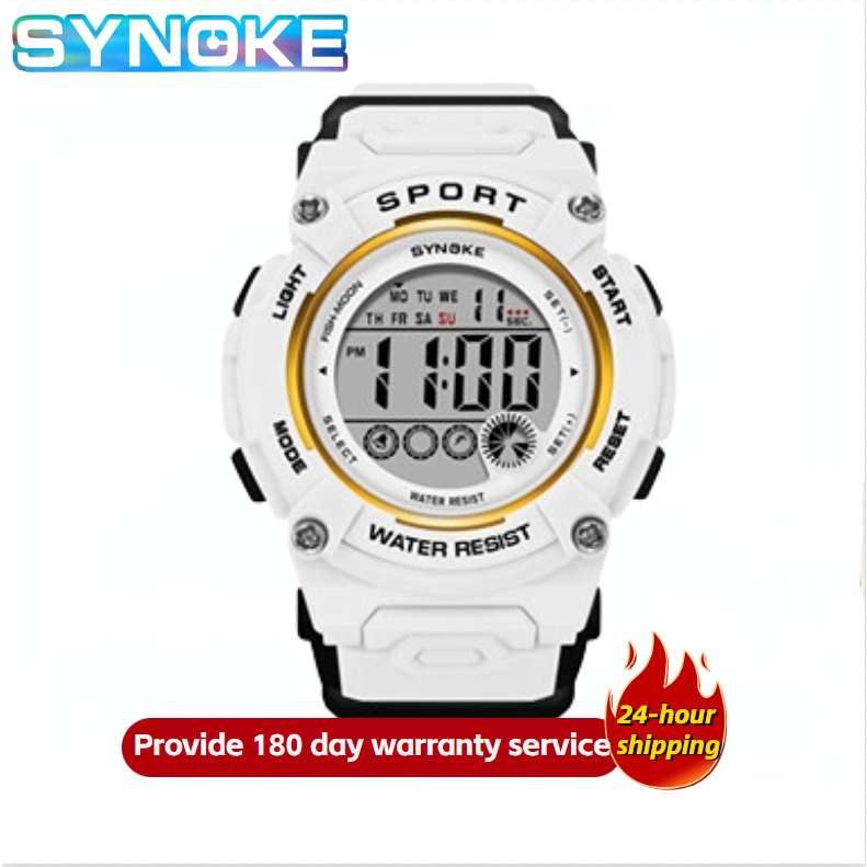 SYNOKE Watch Shop Kids Digital Watch Waterproof Multifunction LED Watch ...