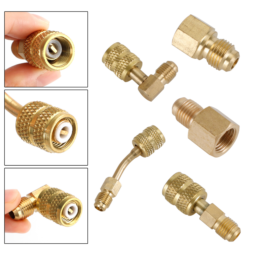 For Mini Split System HVAC R410a Adapter Refrigerant Tank Vacuum-Pump ...