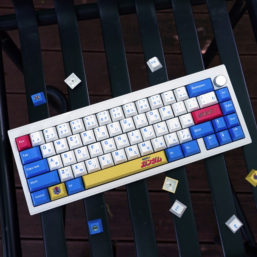 129 Key Japanese bento Root Cherry Profile Dye Sub Keycaps For ...