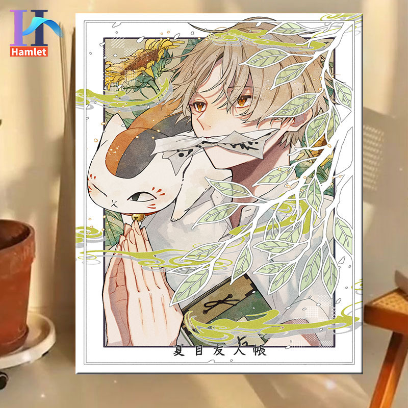 Hamlet【30*40cm】Natsume's Book Of Friends/Paint By Number/Japanese ...