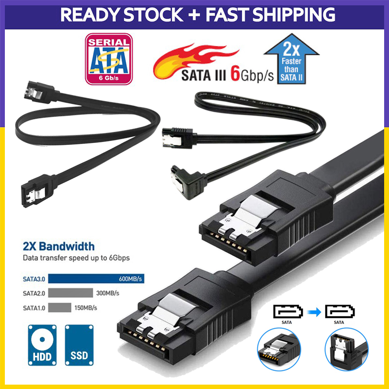 【Fast Ship】Sata Cable With High-Speed Serial Sort 3.0 6GB/Solid State ...