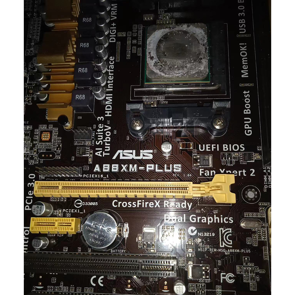 AMD A8 7650K Quad Core CPU+Asus A88XM PLUS DDR3 FM2+motherboard set | Shopee Philippines