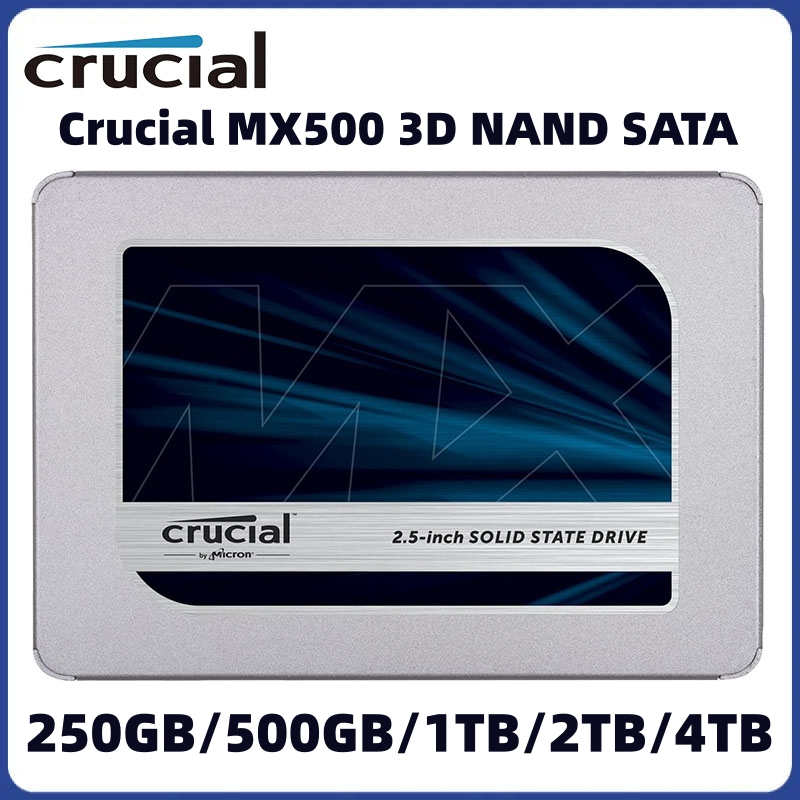 Crucial MX500 3D NAND SATA 2.5 Inch Internal 2500GB 1TB 2TB SSD | Shopee Philippines