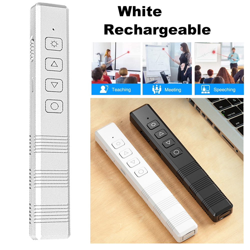 Clicker for Powerpoint Presentation Pointer with Laser USB Wireless ...