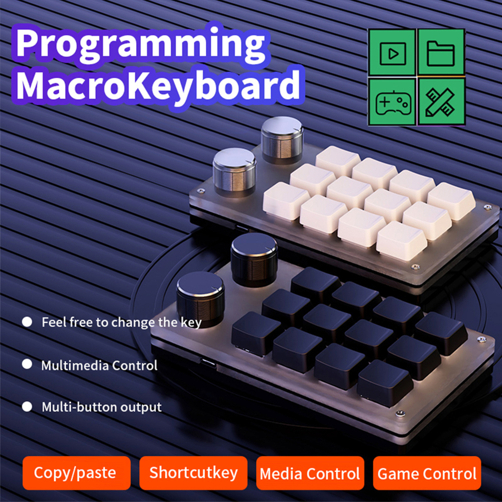 Rdxone Programming Macro Keyboard Custom Knob Keyboard 6 9 12 Key 2 9585