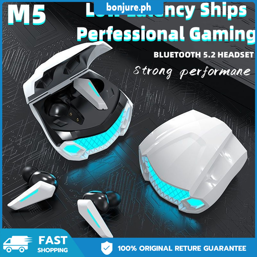 M5 Wireless Headphones Game Bluetooth Headphones Low Delay High ...