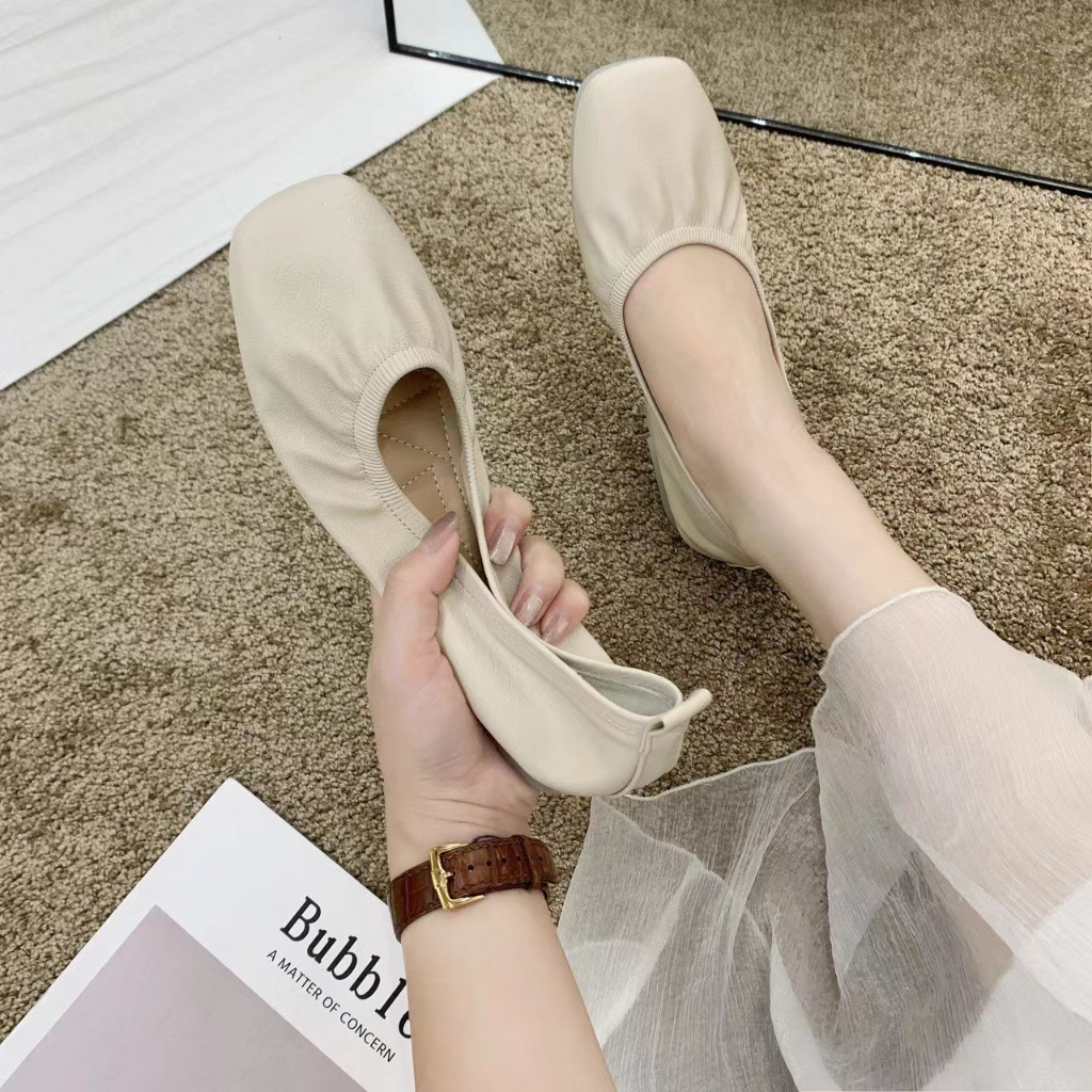 Korean Version Flat Shoes Peas Shoes Women New Style Summer All-Match ...