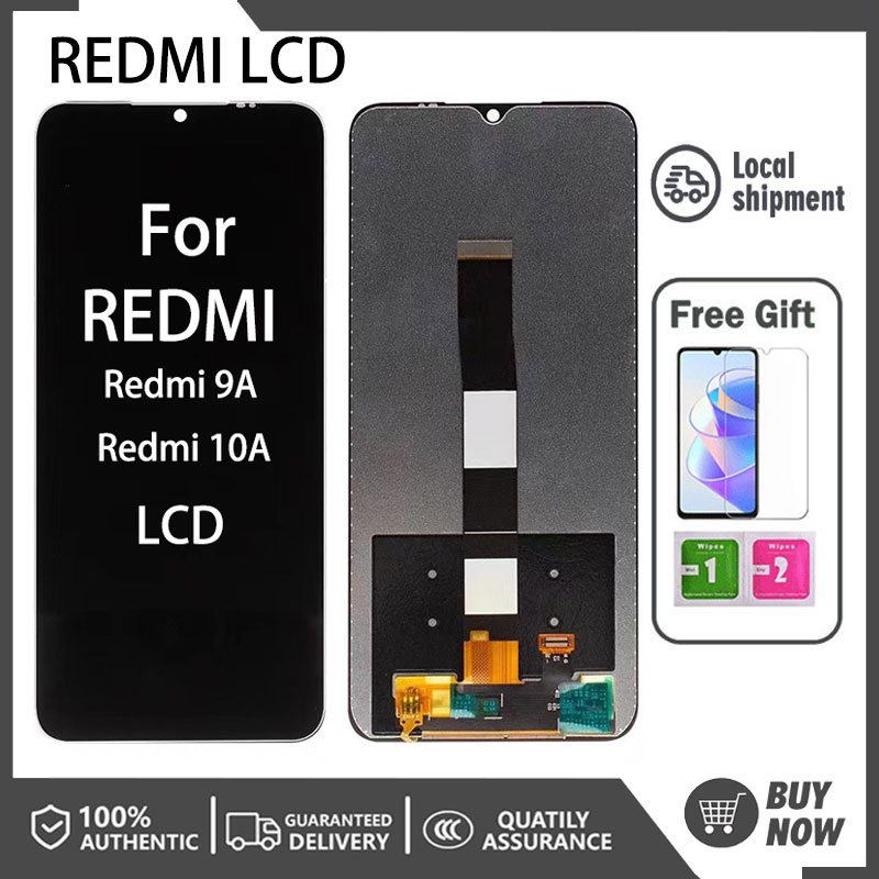 For Redmi 9A screen assembly Redmi10A LCD display touch inside and ...