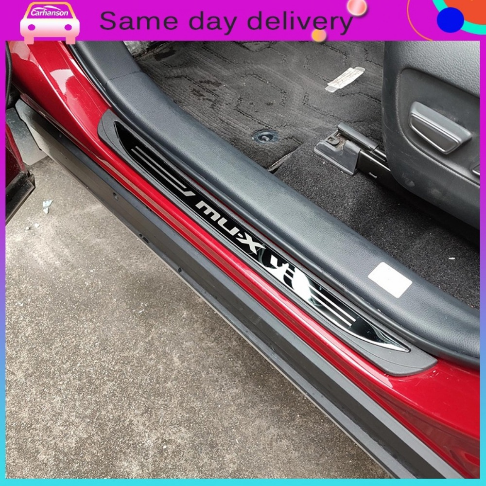 Car Accessories Door Sill Plate For Isuzu MUX MU-X 2022 2023 2024 Door ...