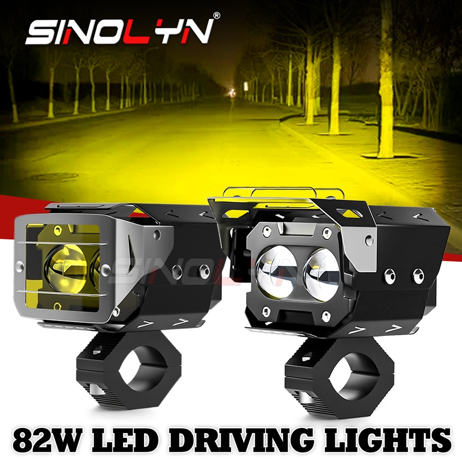 82W Mini Driving Light Work Light Bar Spot Pod Auxiliary light With ...