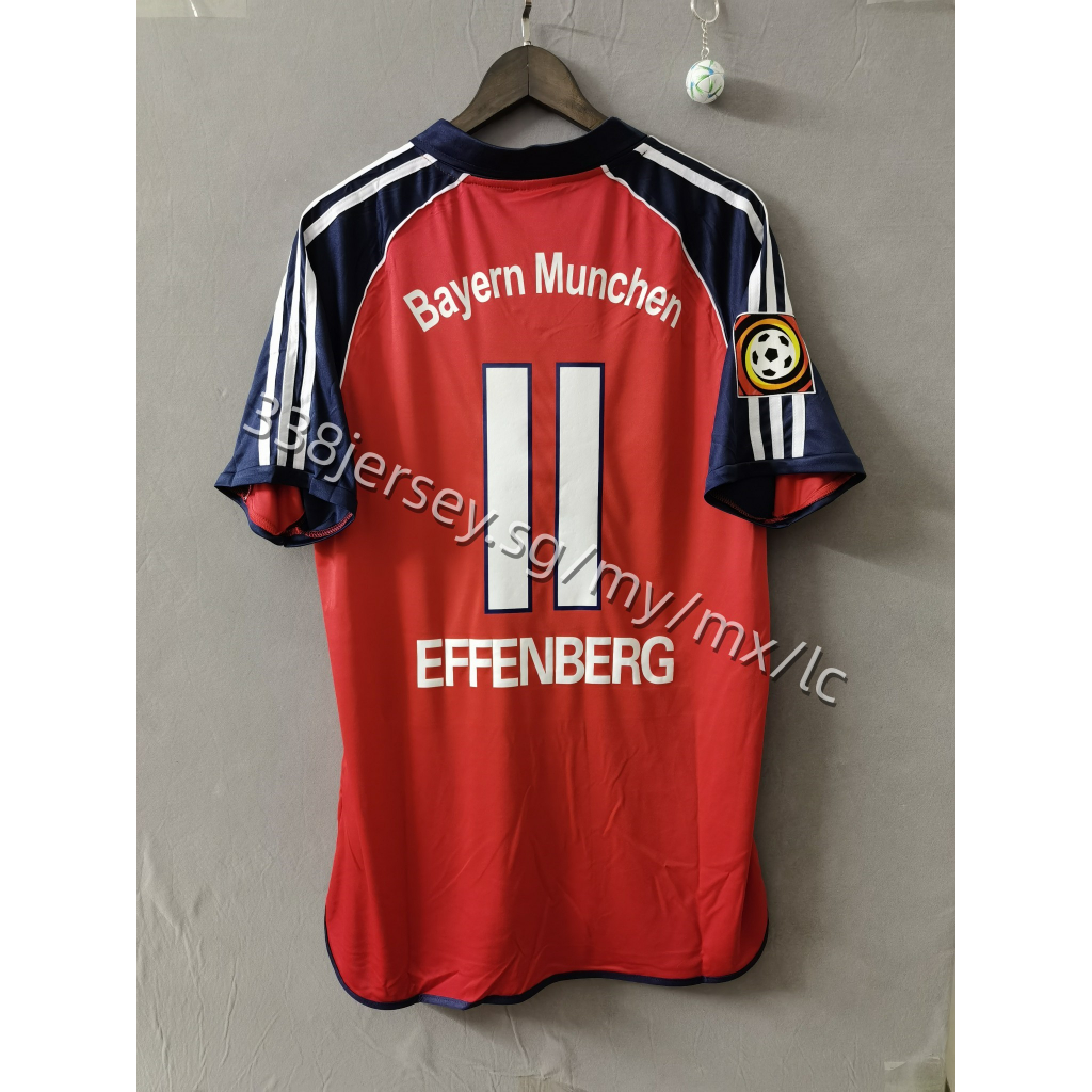 00-01 Bayern Munich home Custom retro football shirt S-2XL MATTHAUS ...