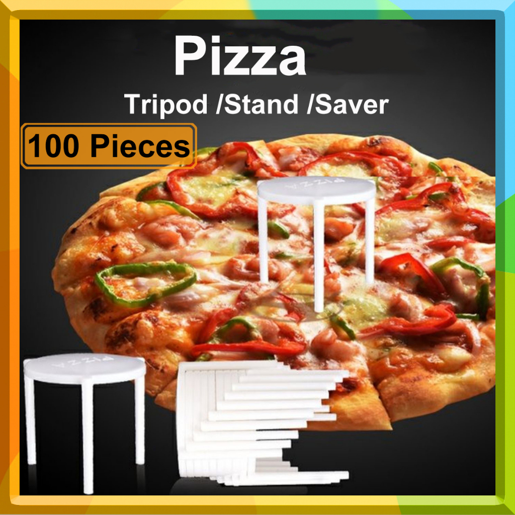 100PCS Pizza Saver Stand | White Plastic Tripod Stack | Restaurant ...