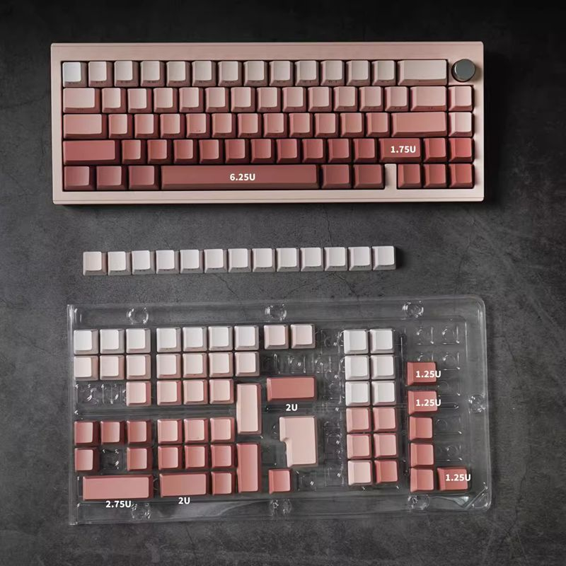 Polar Day Side Engraved Keycap 129 Keys OEM Profile PBT Double Shot ...