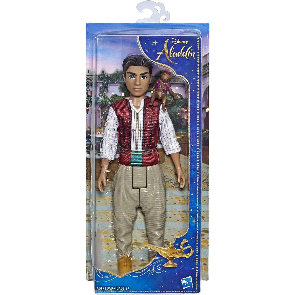 Disney Princess Aladdin Fashion Doll with Abu, Inspired by Disney's ...