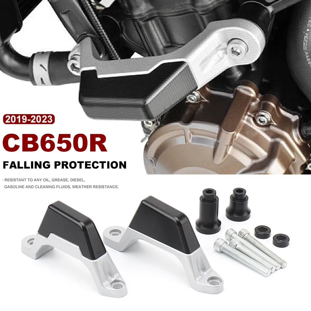 Motorcycle Anti-Fall Frame Sliders Crash Falling Protection Protector ...