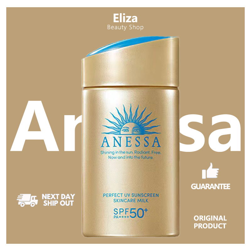 ANESSA Sunscreen Perfect UV Skincare Milk Sunscreen SPF50+ /PA ...