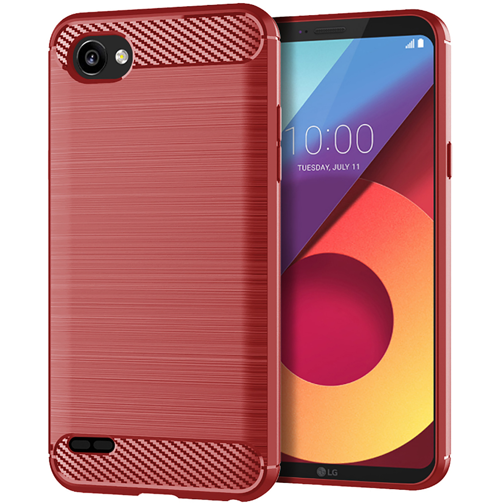 For LG Q6 Q6+ G6 g6+ Case Shockproof Silicone Back Cover for lg q6 ...