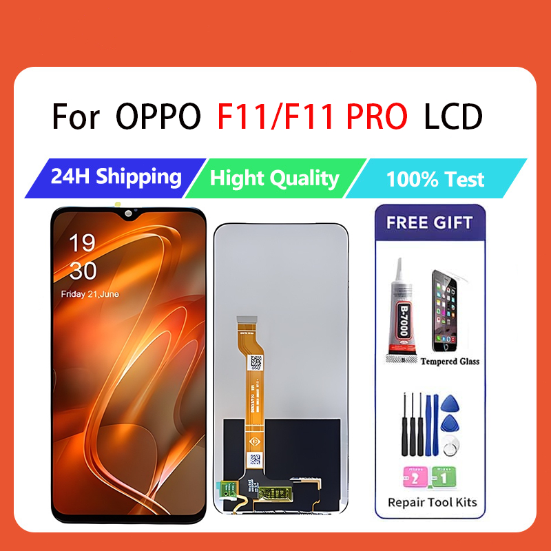 For OPPO F11/F11 PRO CPH1969 LCD Touch Screen Digitizer Replacement ...