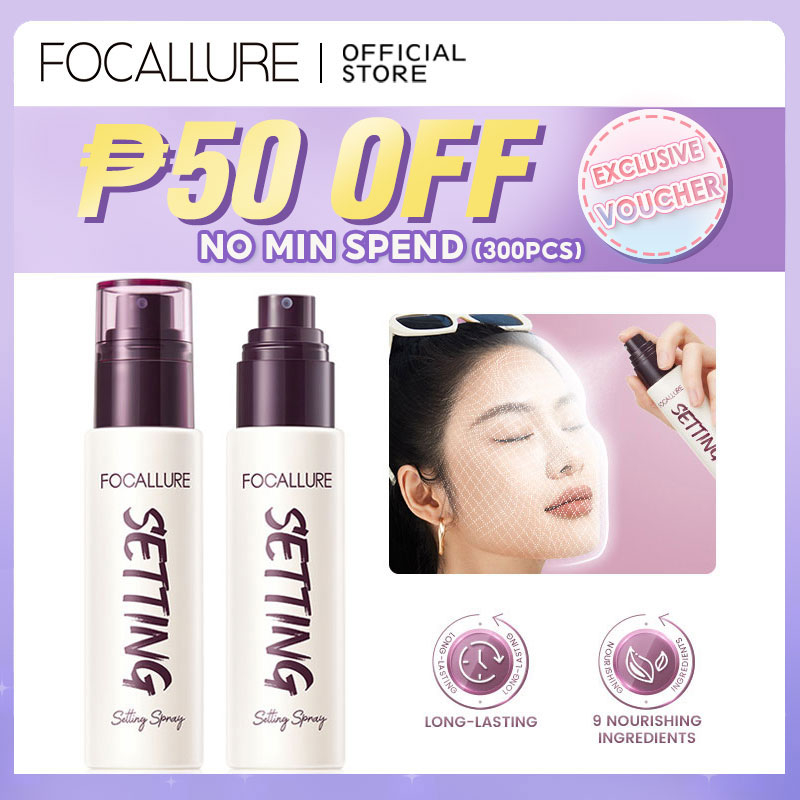 Focallure Makeup Setting Spray Oil Control Lock All Day Lightweight ...