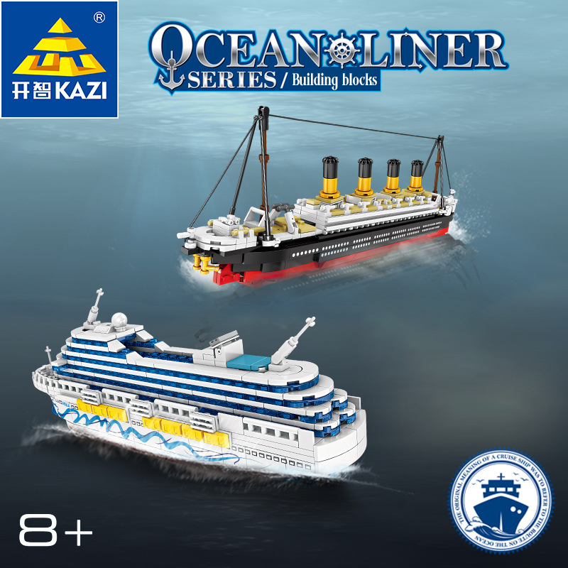 Titanic、The Ida Cruise Building Kit, Assembly collection, Educational ...