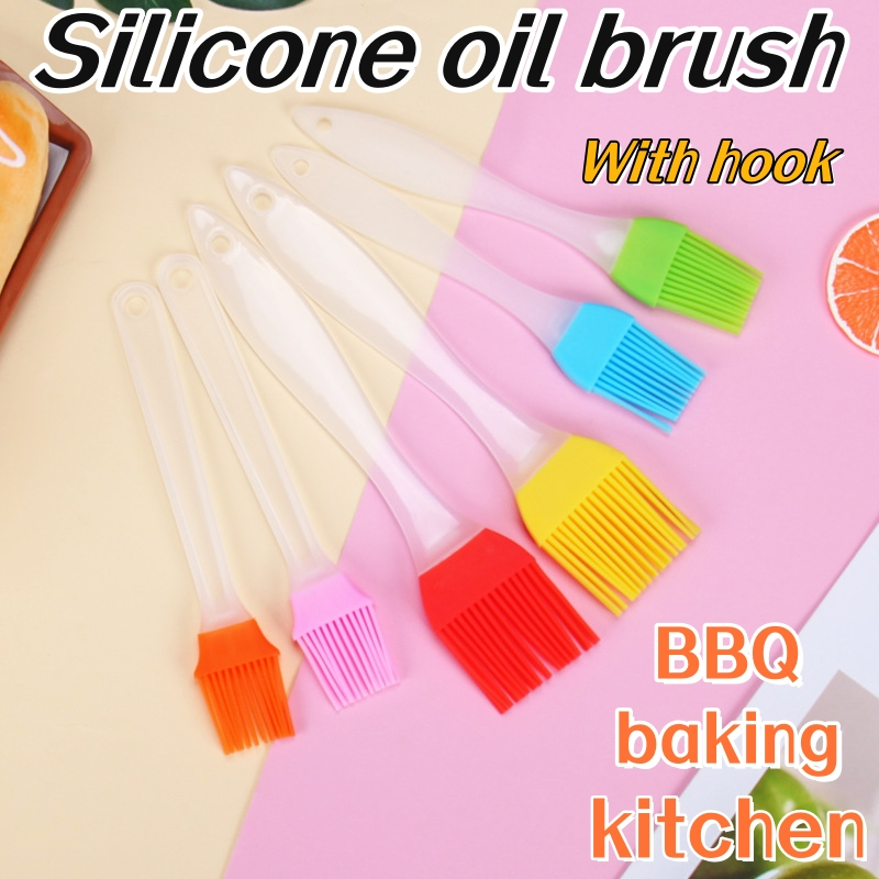 New Silicone Brush Baking BBQ Basting Brush Bake Pastry Bread Oil Cream Cooking Silicone ...