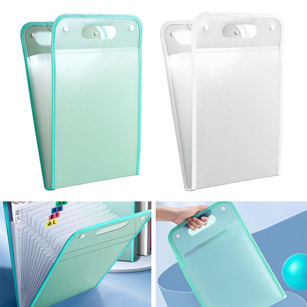 13 Layer Test Paper Folder Organizer Folder File Organizer Expanding File Folder Clear Book
