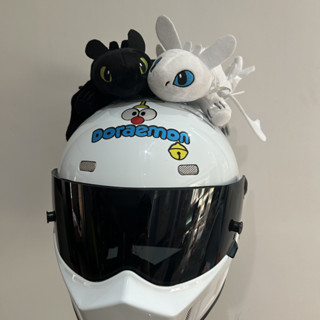 Toothless Helmet Decoration Delivery Motorcycle Modification ...