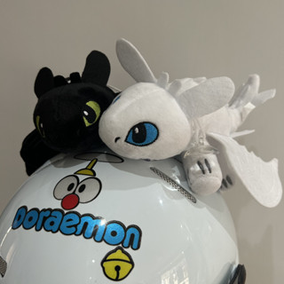 Toothless Helmet Decoration Delivery Motorcycle Modification ...