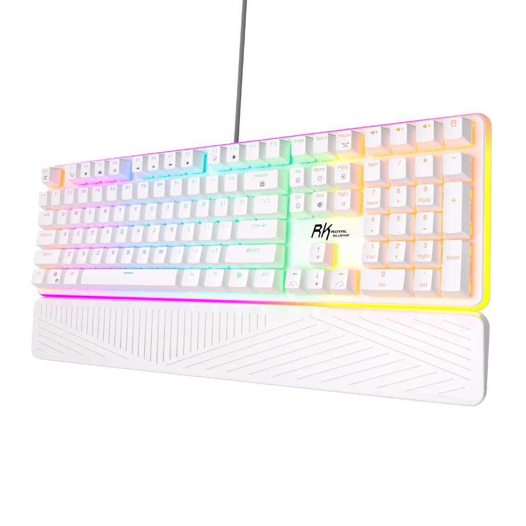 Royal Kludge RK918 Wired RGB Backlight 108 Keys Full Size Mechanical ...