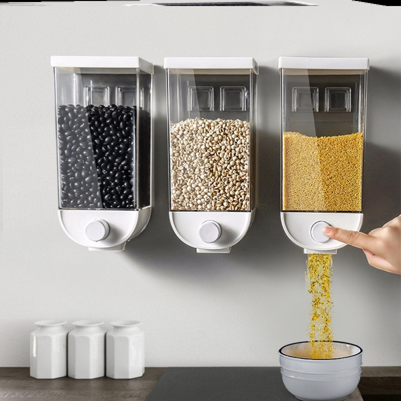 Sealed Multigrain Food Containers Storage Cereal Dispenser Cereal ...