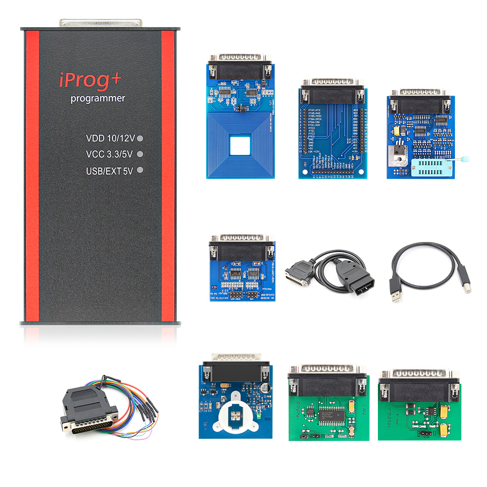 IPROG Pro V87 Full ECU Key Programmer Iprog+ V87 2019 Car Tools Eeprom ...