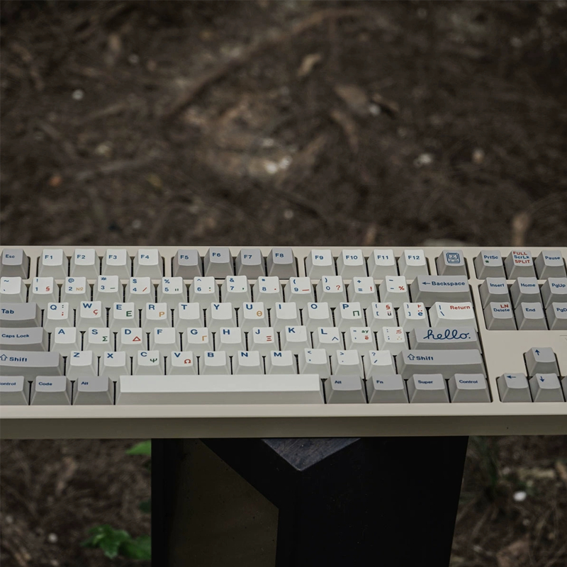 GMK keycaps Retro Greek 142 keys PBT keycaps dye sublimation cherry ...