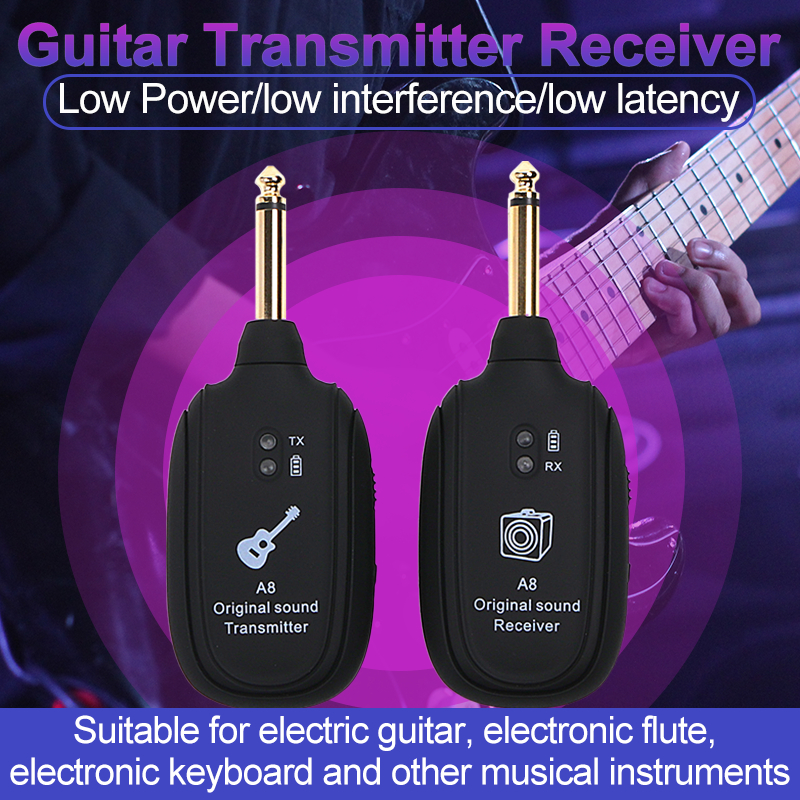 Guitar Wireless Transmission System Electric Guitar Wireless Pickup ...